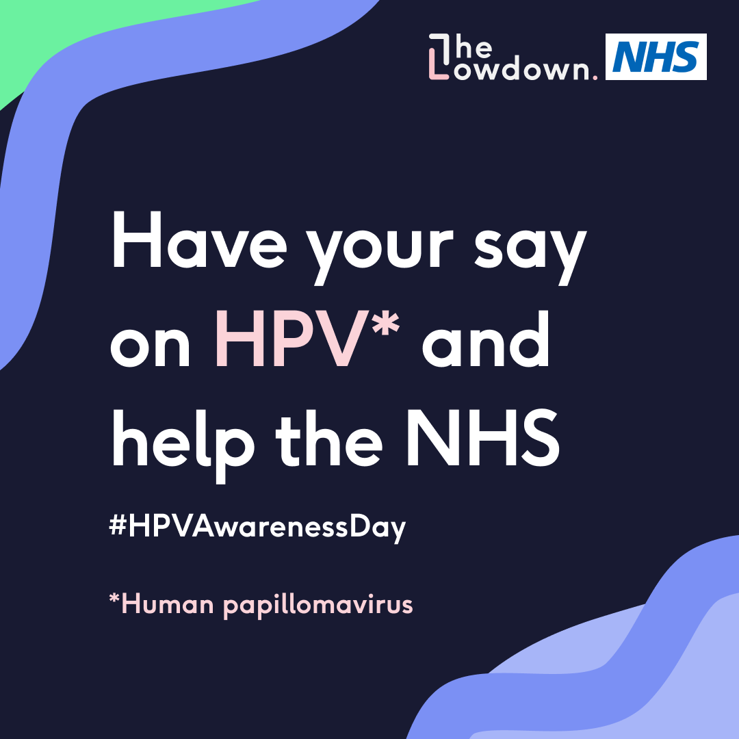 Survey: NHS HPV awareness - The Lowdown